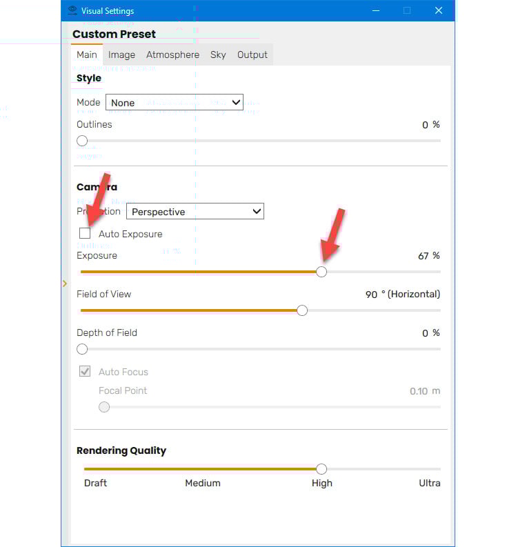 Enscape | Best Practices for Ambient Lighting and Exposure
