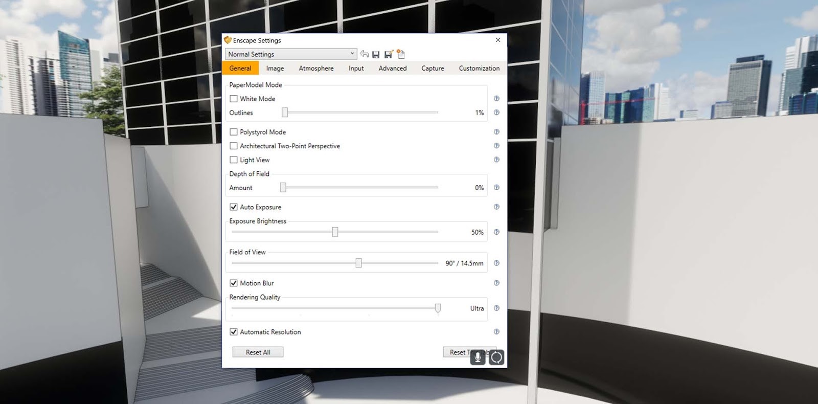 Rhino Virtual Reality and Real-Time Rendering with Enscape