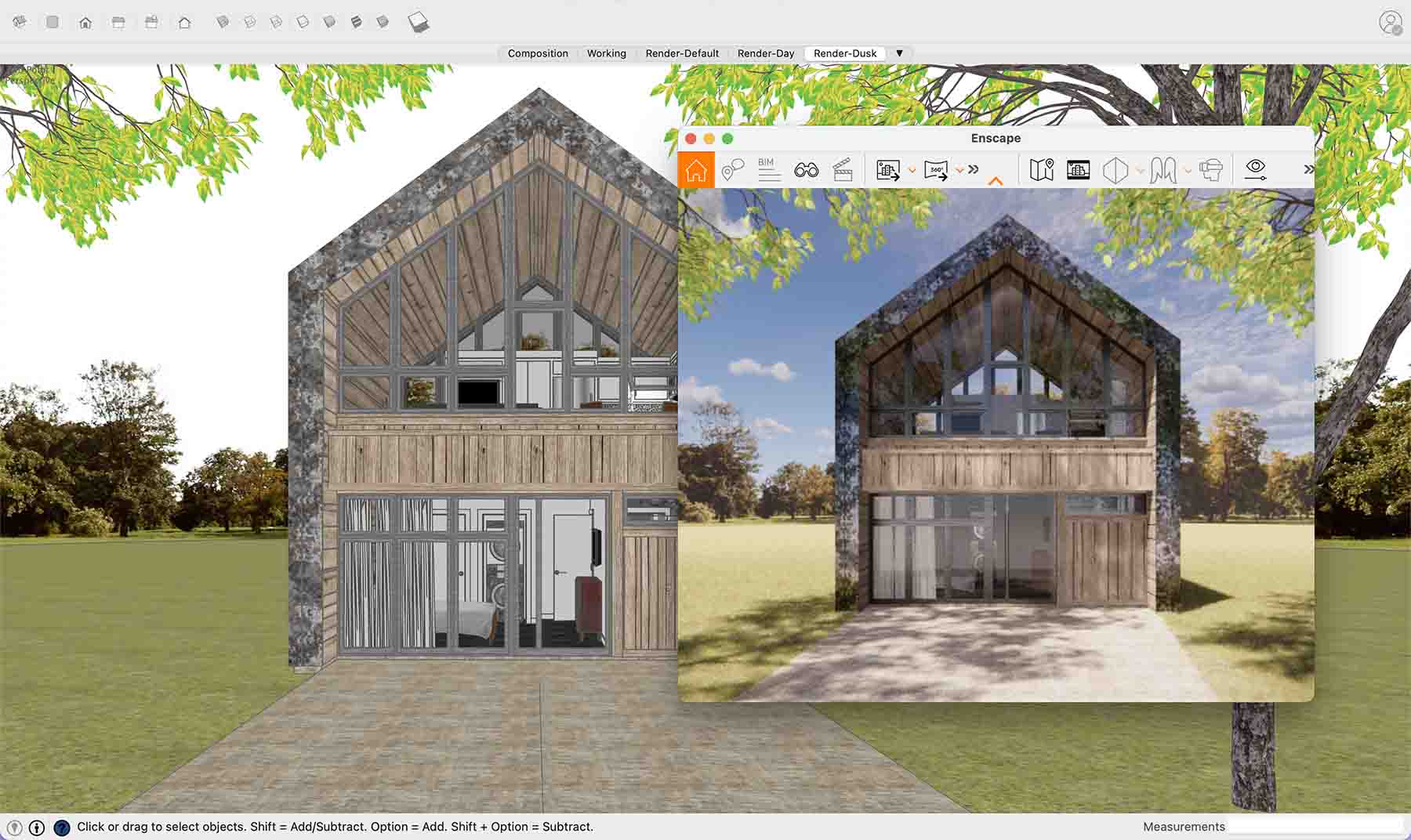 5 Ways Enscape Makes Rendering Enjoyable by SketchUp's Aaron Dietzen