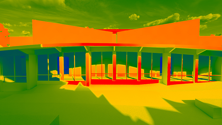 Using Enscape to Design Shading Elements and Eliminate Glare