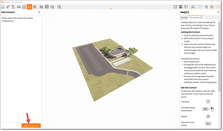 How to Add Site Context to Your Enscape Renders