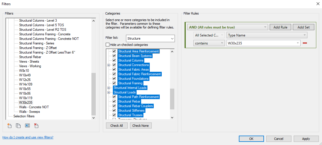 Top 10 Uses of Revit Filters and Enscape