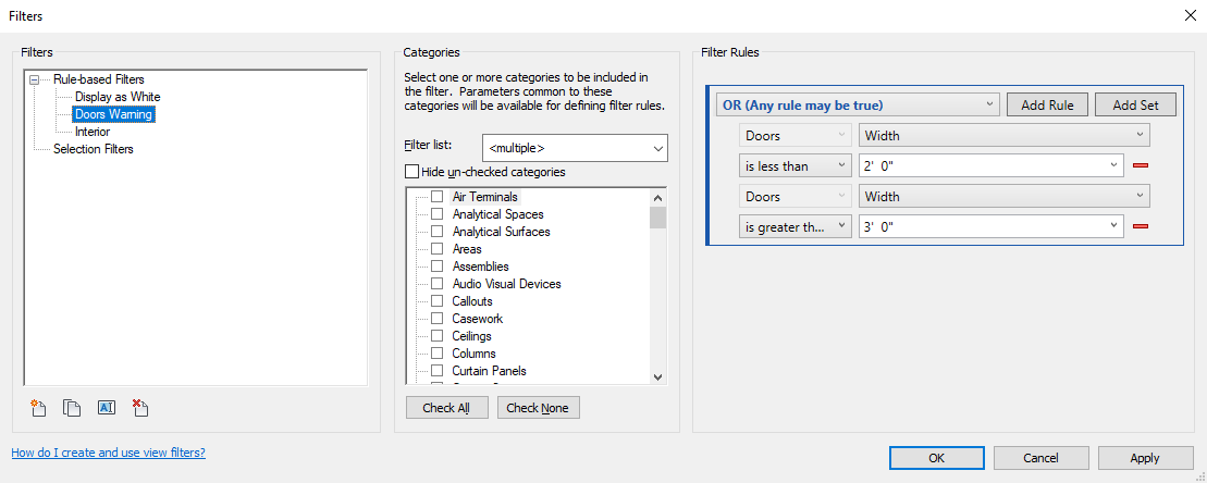 Top 10 Uses of Revit Filters and Enscape