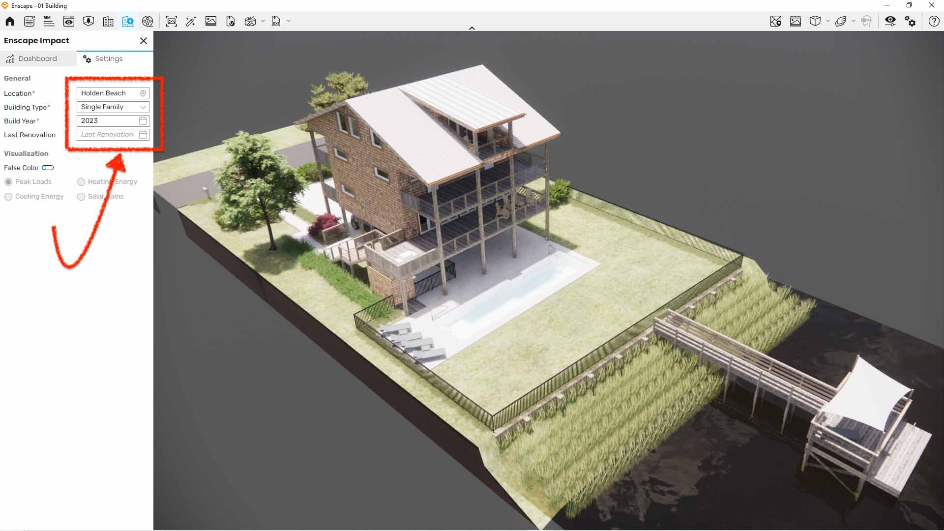 How to Prepare Analytic Models for Enscape Impact
