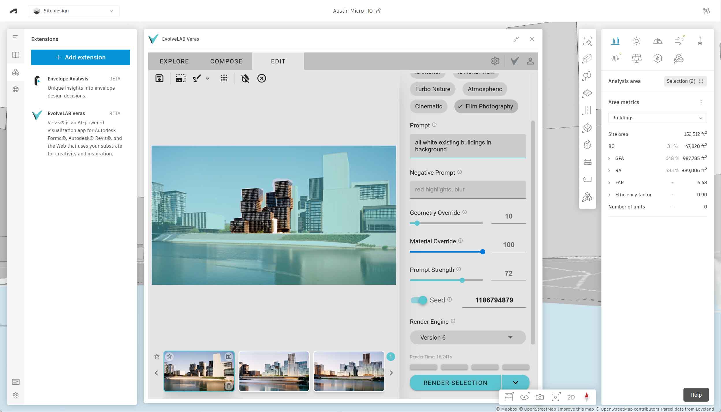 AI-Enhanced Architectural Visualization Workflow Using Enscape and Veras