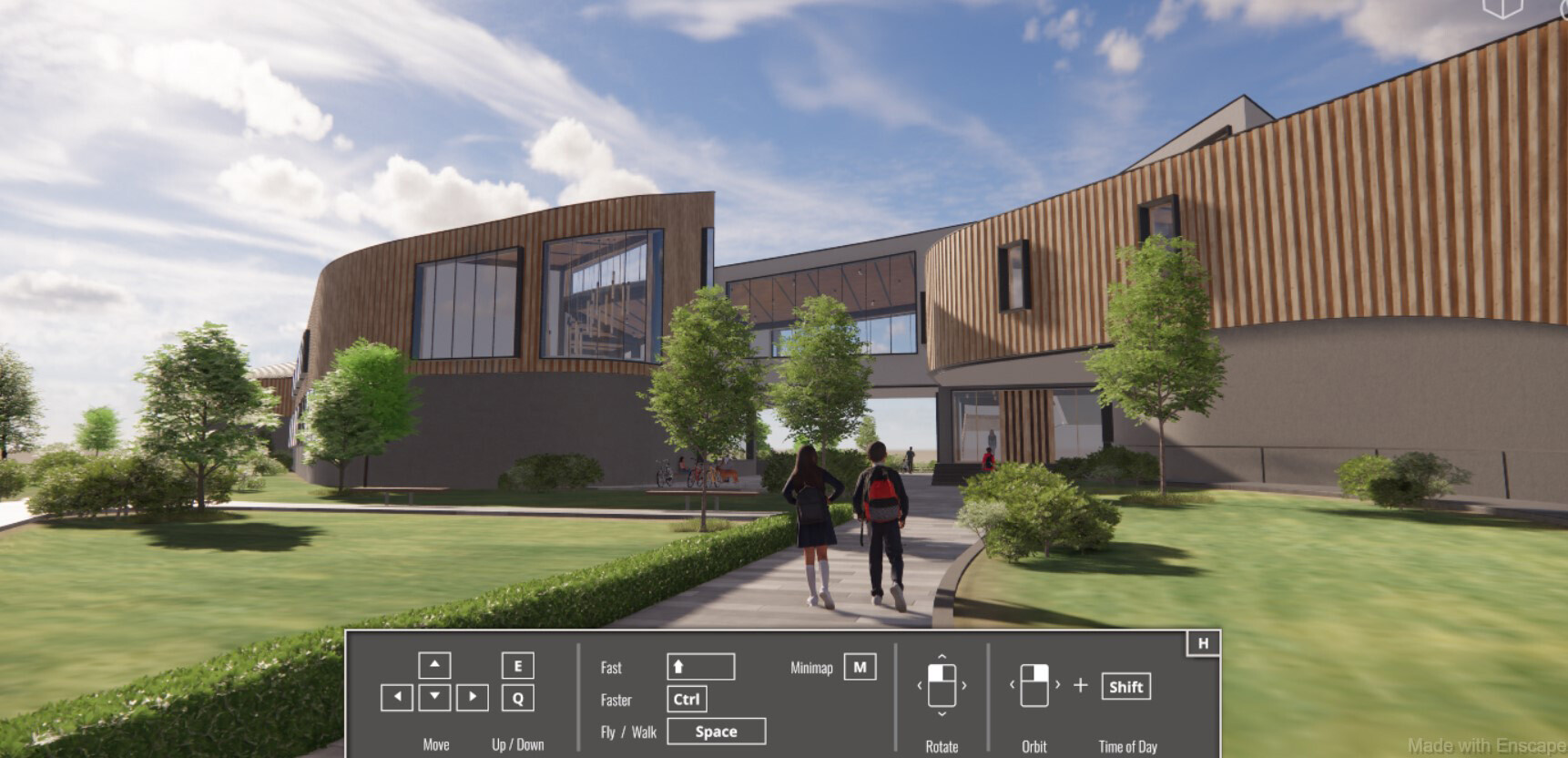 Web Standalone Export for Architectural Design Presentation | Enscape ...