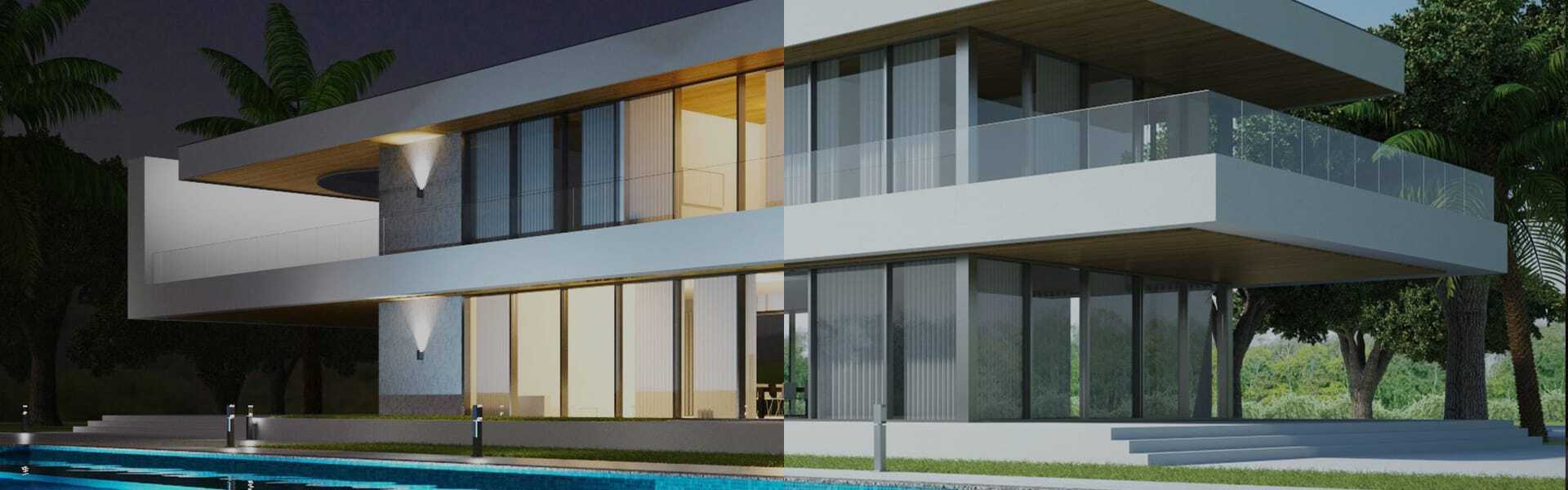 Light and render day and night scenes in V-Ray for Cinema 4D