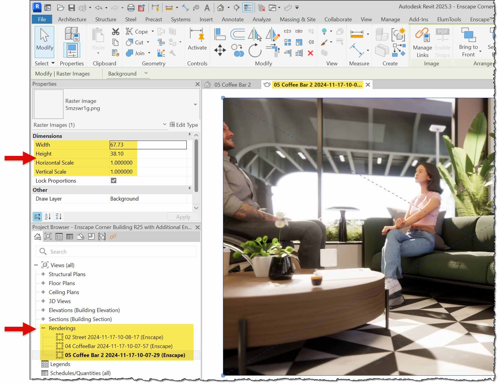 Enscape Export and File Format Options