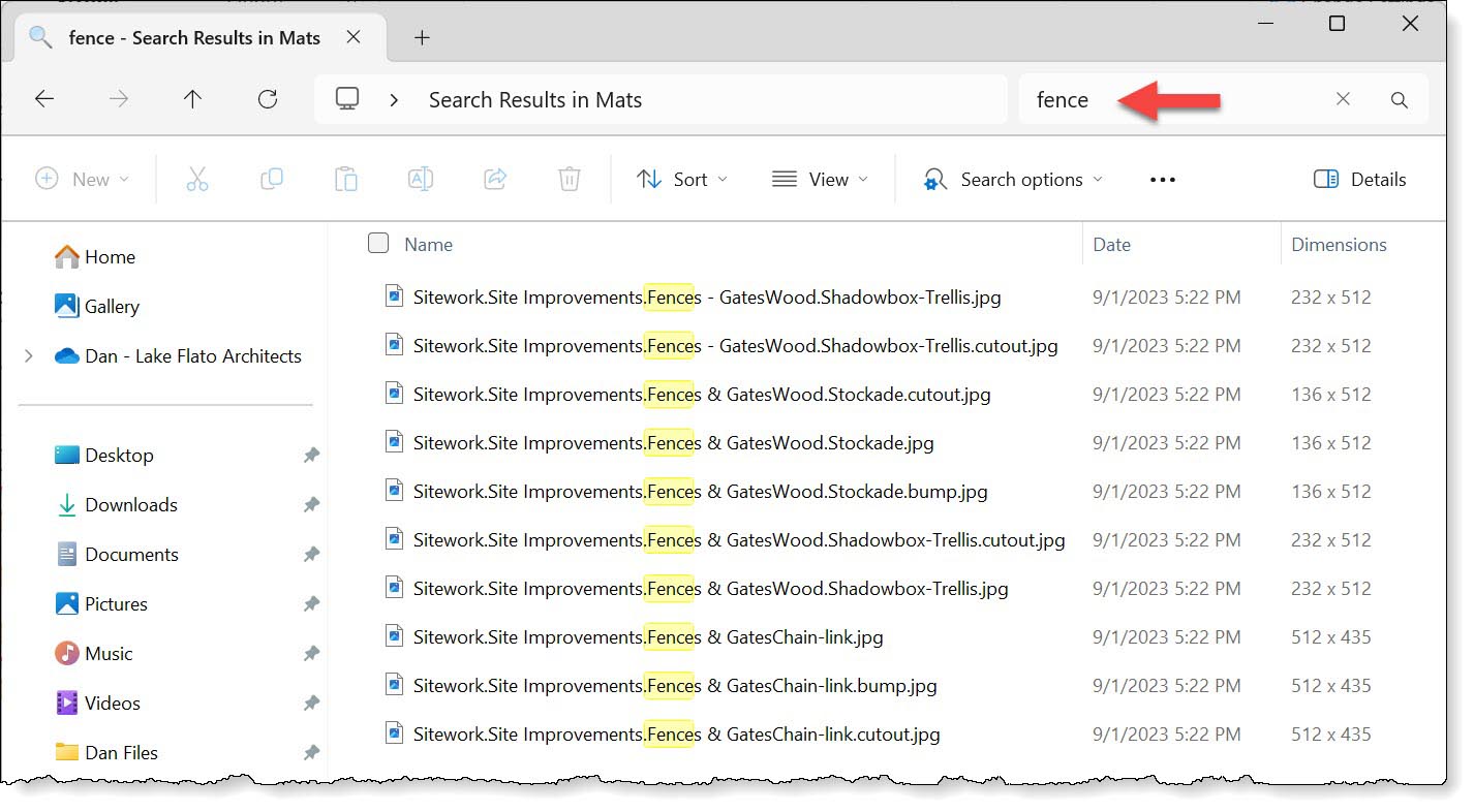 Revit-Provided Material Options for Enscape Users