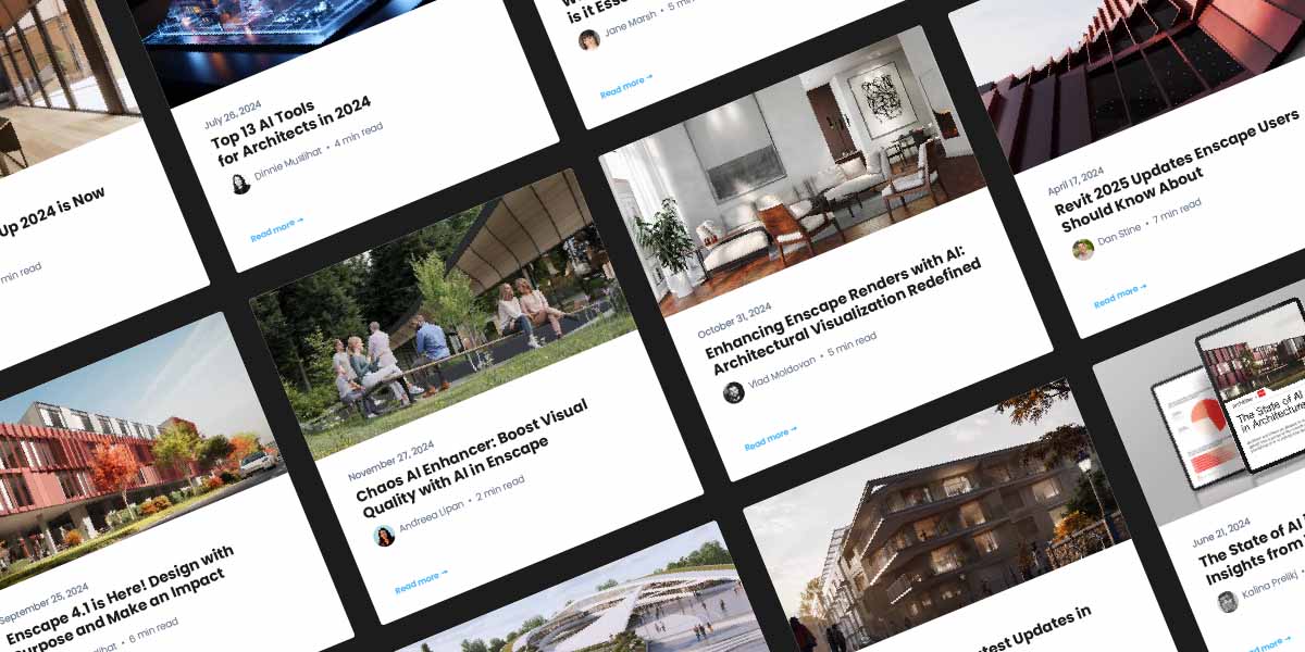 Architectural Visualization and Rendering Blog | Enscape