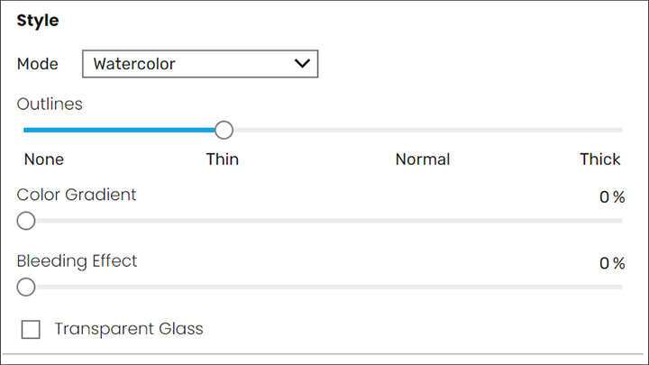 Illustrate Design Ideas with Artistic Visual Modes